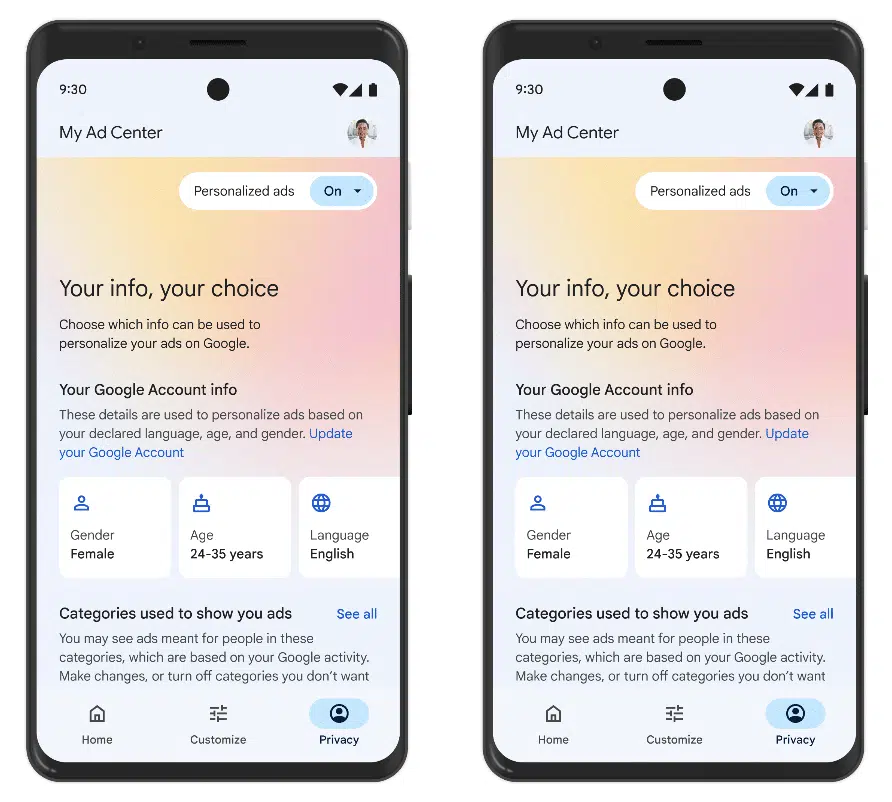 Introducing Google’s My Ad Center | Browser Media